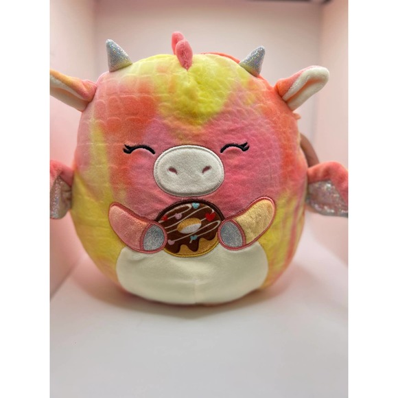 Squishmallows | Toys | Nwt 8 Celestina The Dragon With Donut ...